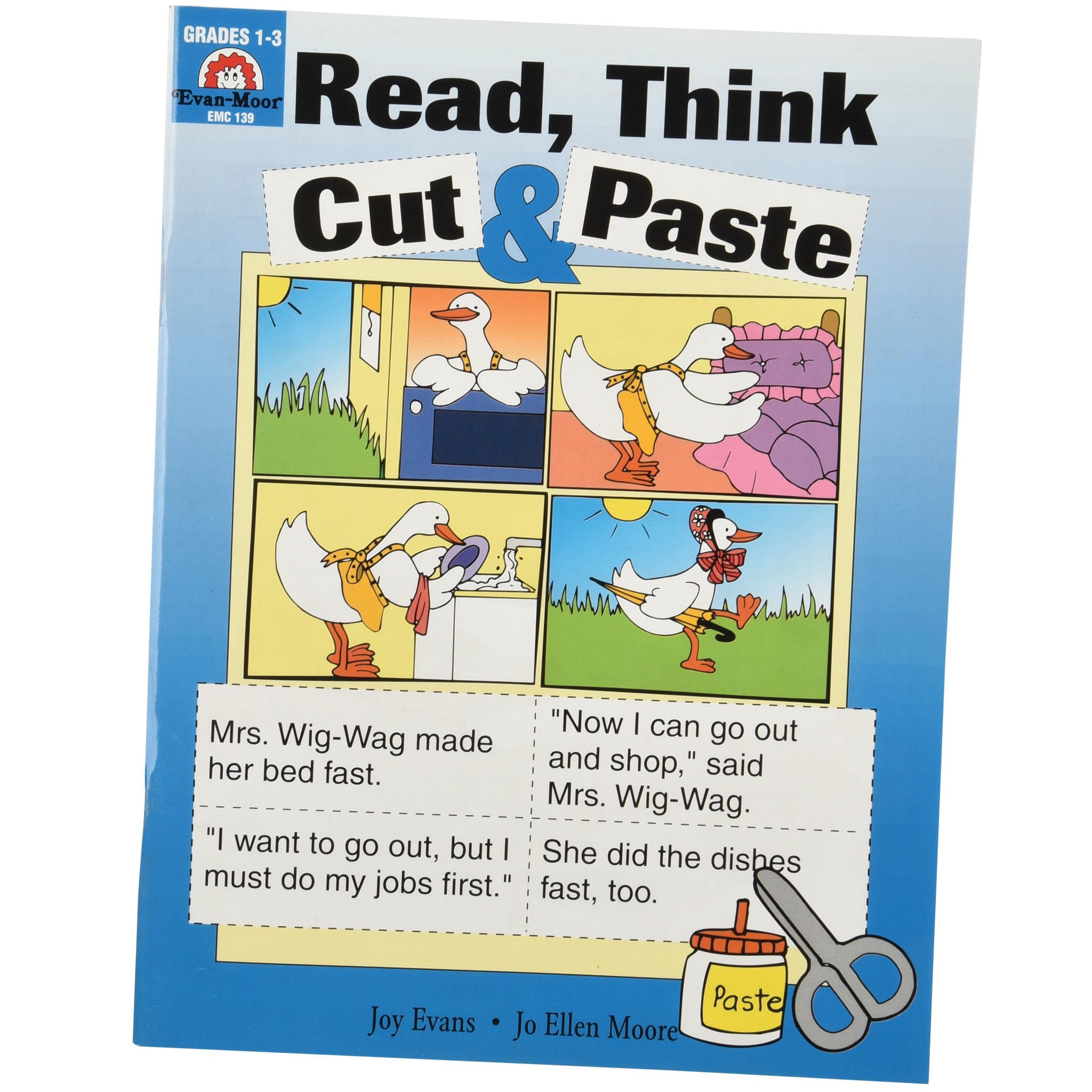 Read, Think, Cut & Paste Activity Book