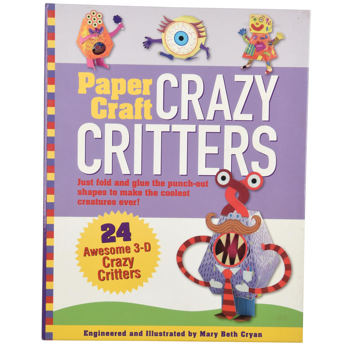 Crazy Critters Paper Craft Activity Book