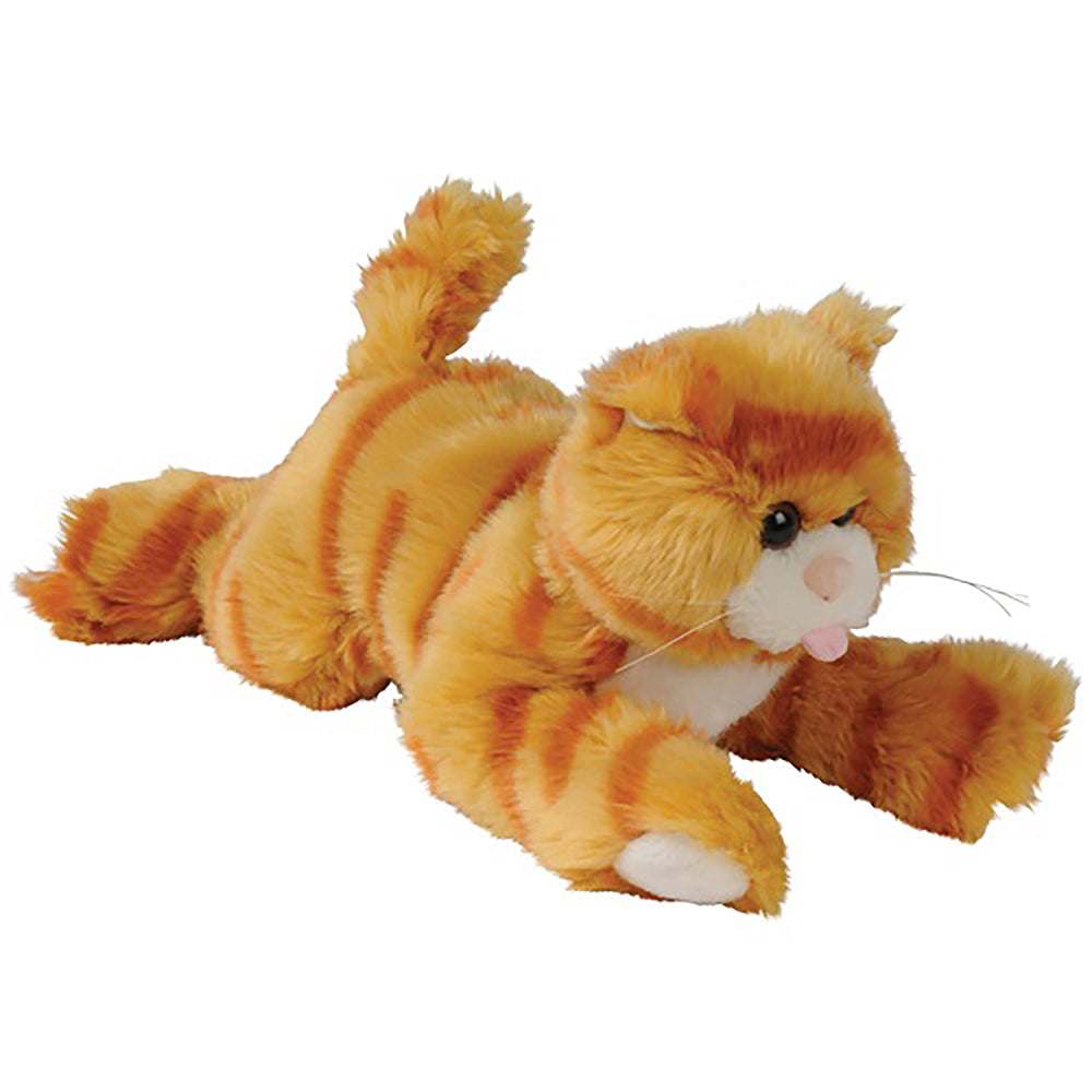 Soft Plush Orange Tabby Cat