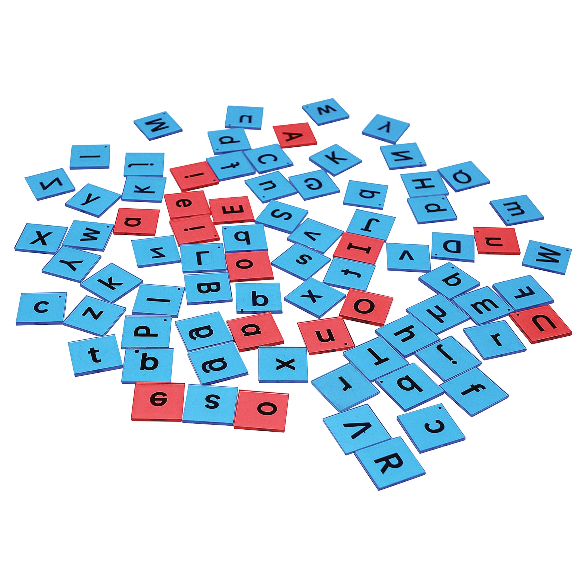 Translucent Letter Tiles | 78-Piece Light Table Alphabet Set for Early ...
