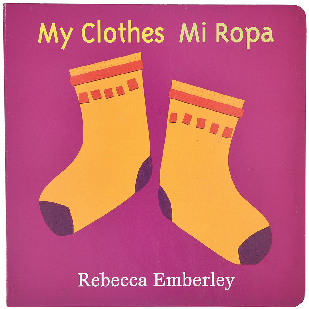 My Clothes / Mi Ropa: A Bilingual Board Book for Learning Clothes in ...