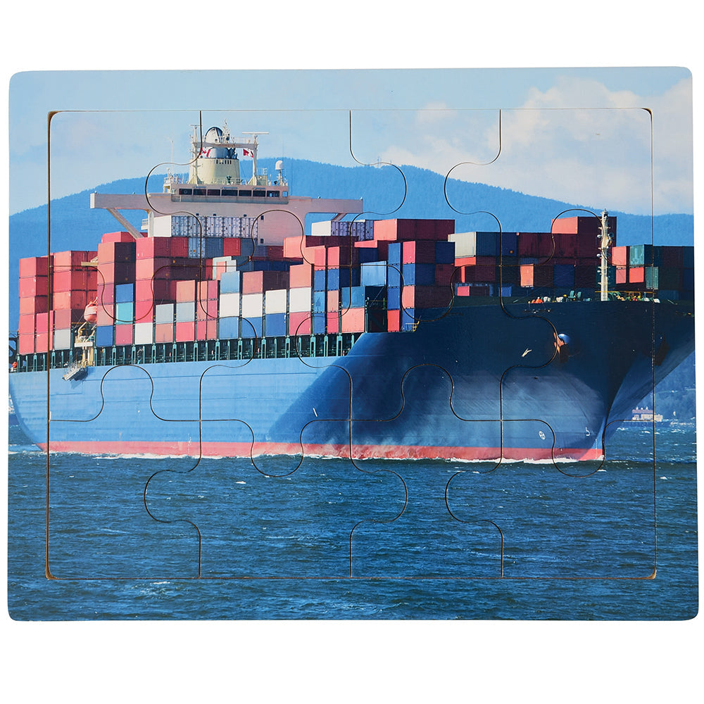 Children's Transportation Puzzle- Cargo Ship