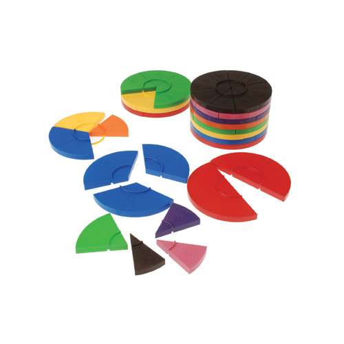 Fraction Circles - Math Teaching Toys