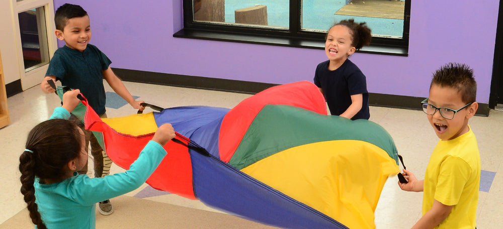 Playtime is important for child development and sensory learning.