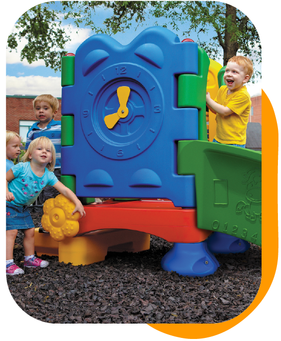 Infant and Toddler Playground Structures for Early Learning Daycares