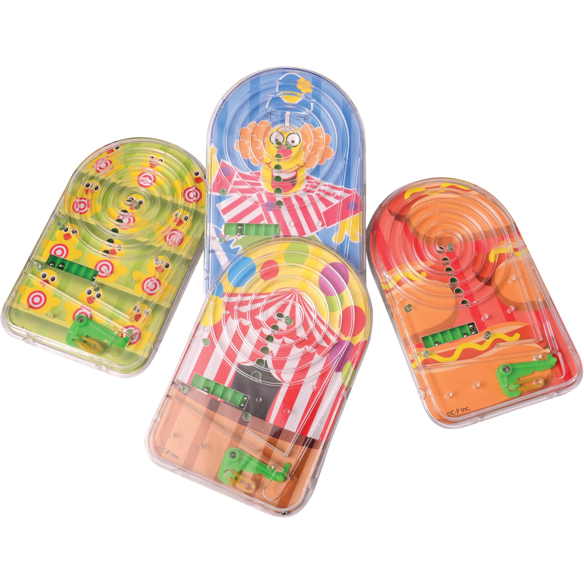 Carnival Pinball Games – Set of 4 | Cause & Effect, Motor Skills & Foc