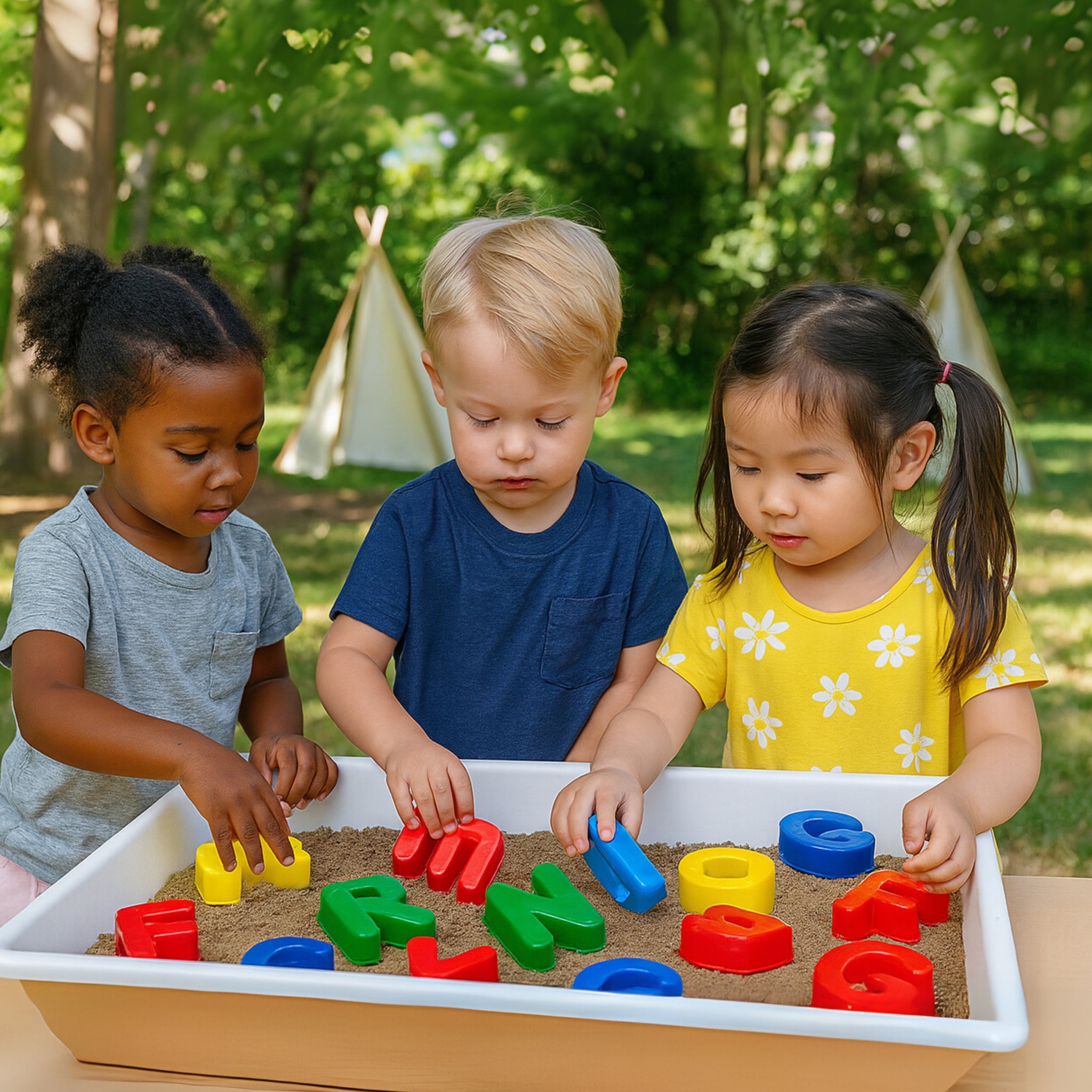 Sand Letters | Alphabet Sand Molds | Play Sand Molds