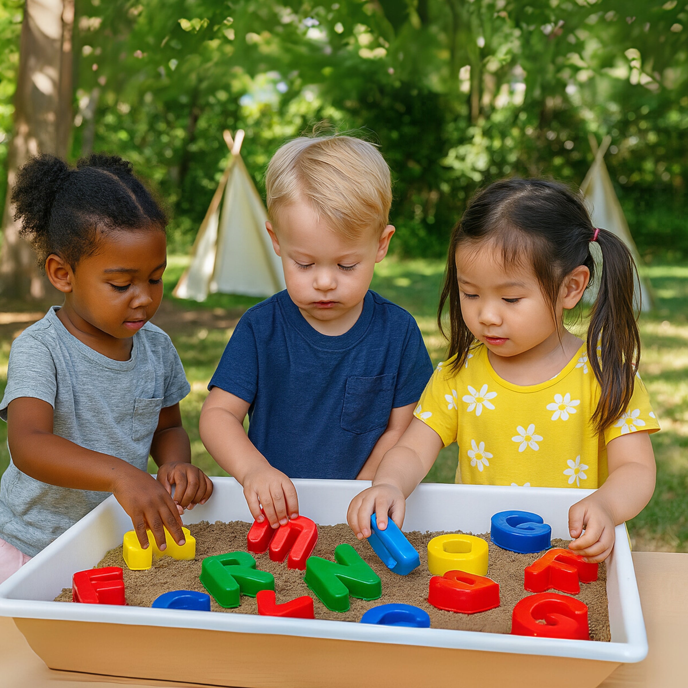 Sand Letters | Alphabet Sand Molds | Play Sand Molds