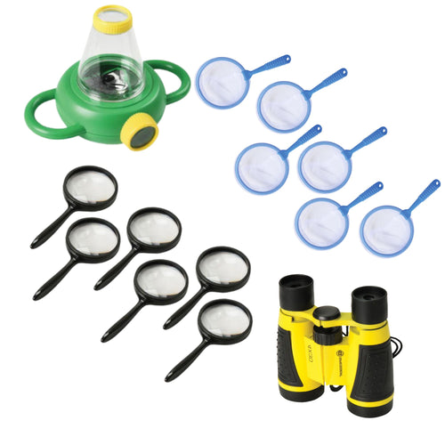 Nature Exploration Set | STEM Discovery Bundle for Kids | 14-Piece ...