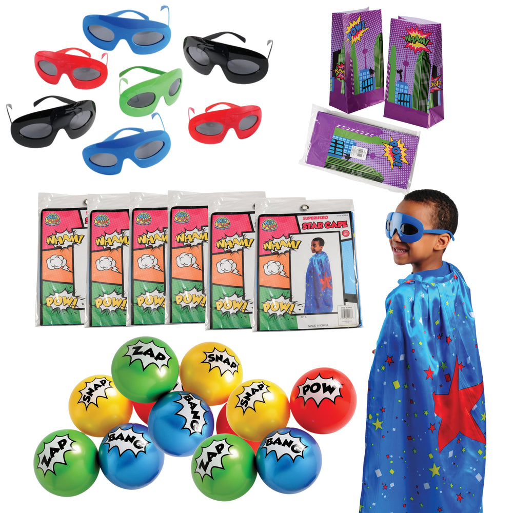 Superhero Adventure Play Bundle | Kids Dress Up, Active Play & Learning ...
