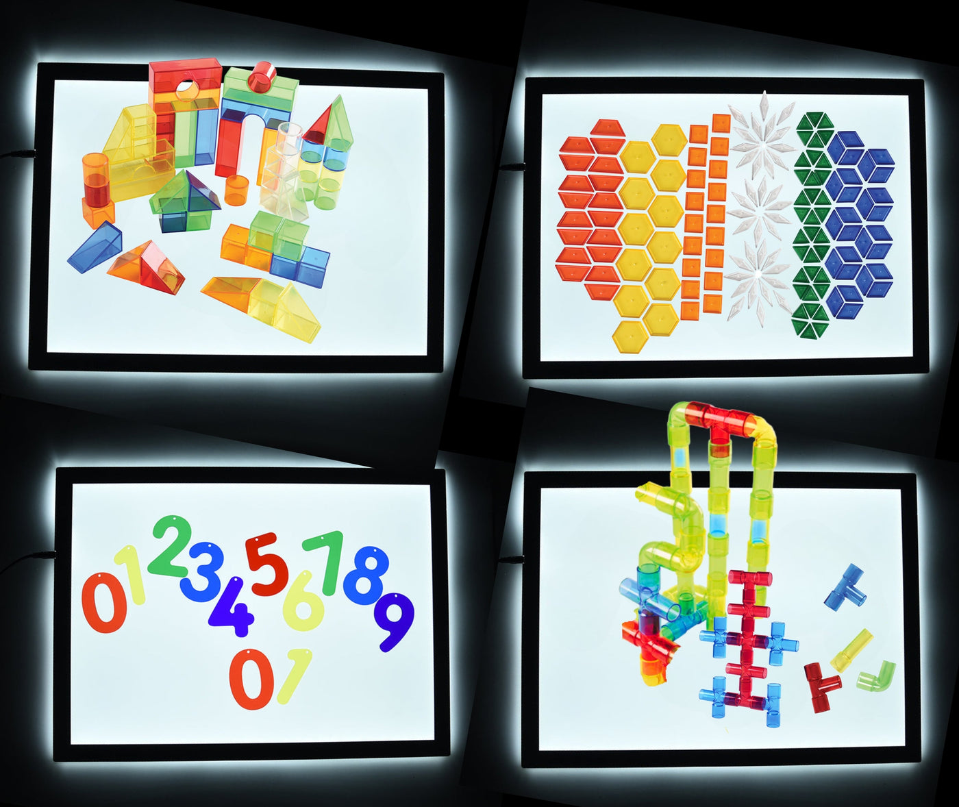 LED Light Tables and Panels for Creative Learning and Sensory Play