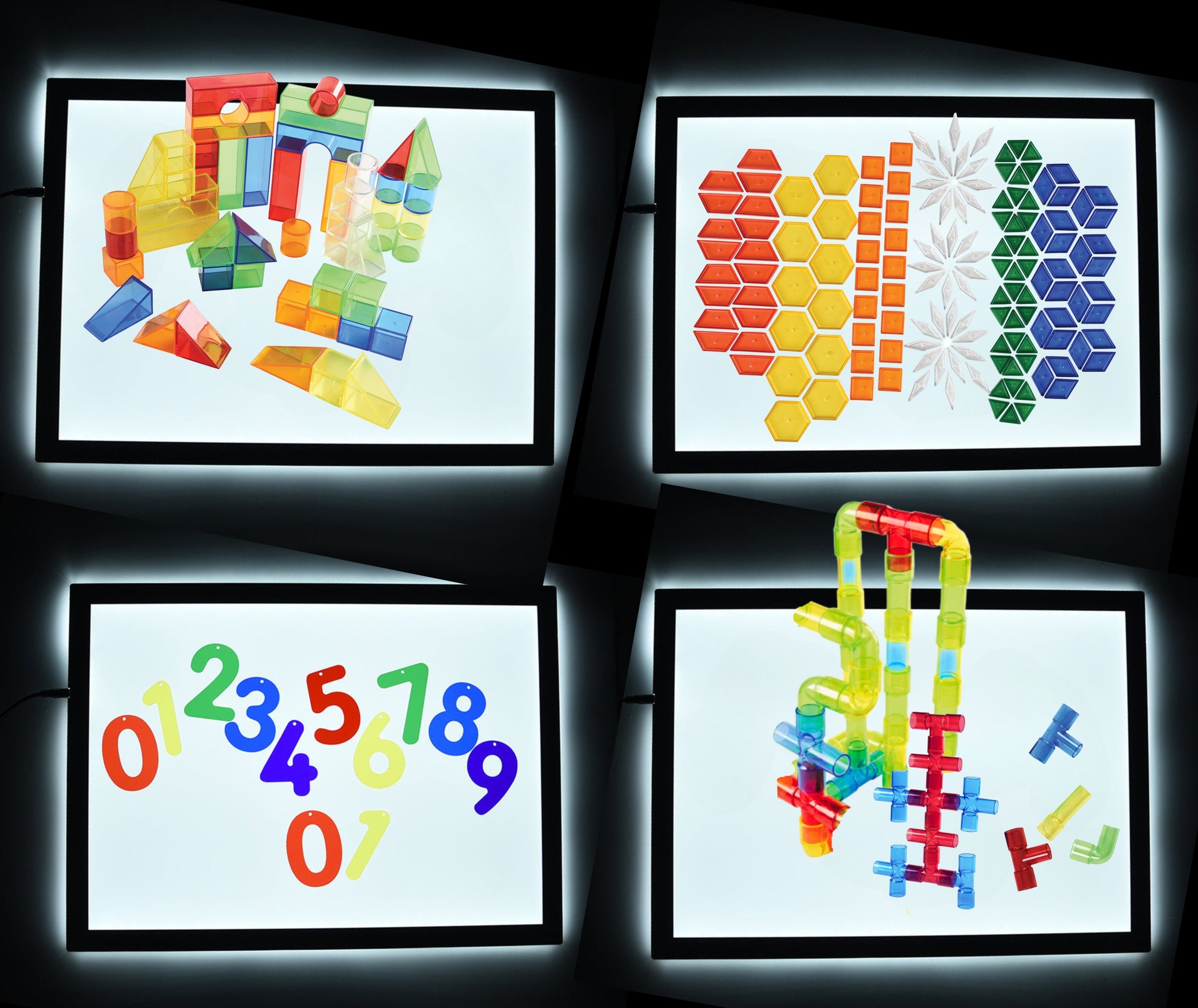 Light & Color Exploration STEM Bundle | Preschool LED Light Panels with ...