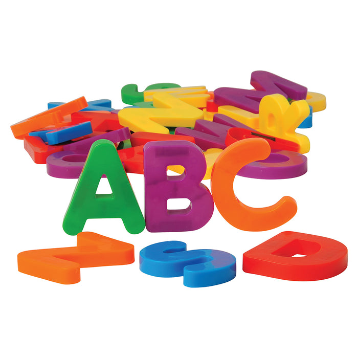 Giant Magnetic Uppercase Letters | 40-Piece Set for Early Literacy ...