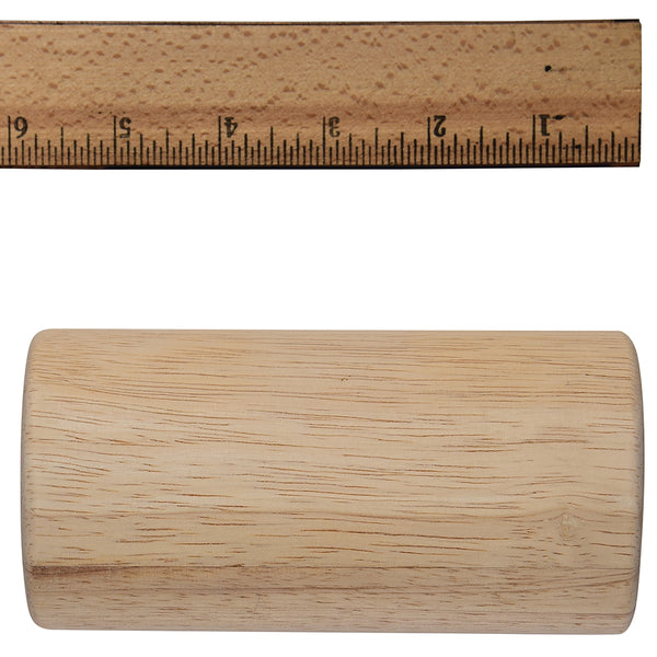 High-Quality Wood Large Cylinder Block | Sold Individually