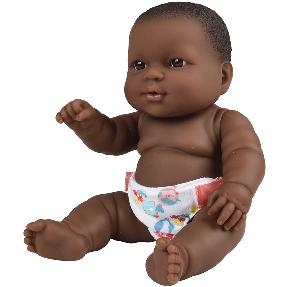 14" Huggable African American Baby Doll | Soft Vinyl, Chunky Body, Easy ...