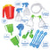 Measure and Pour Water Play Set | Constructive Playthings