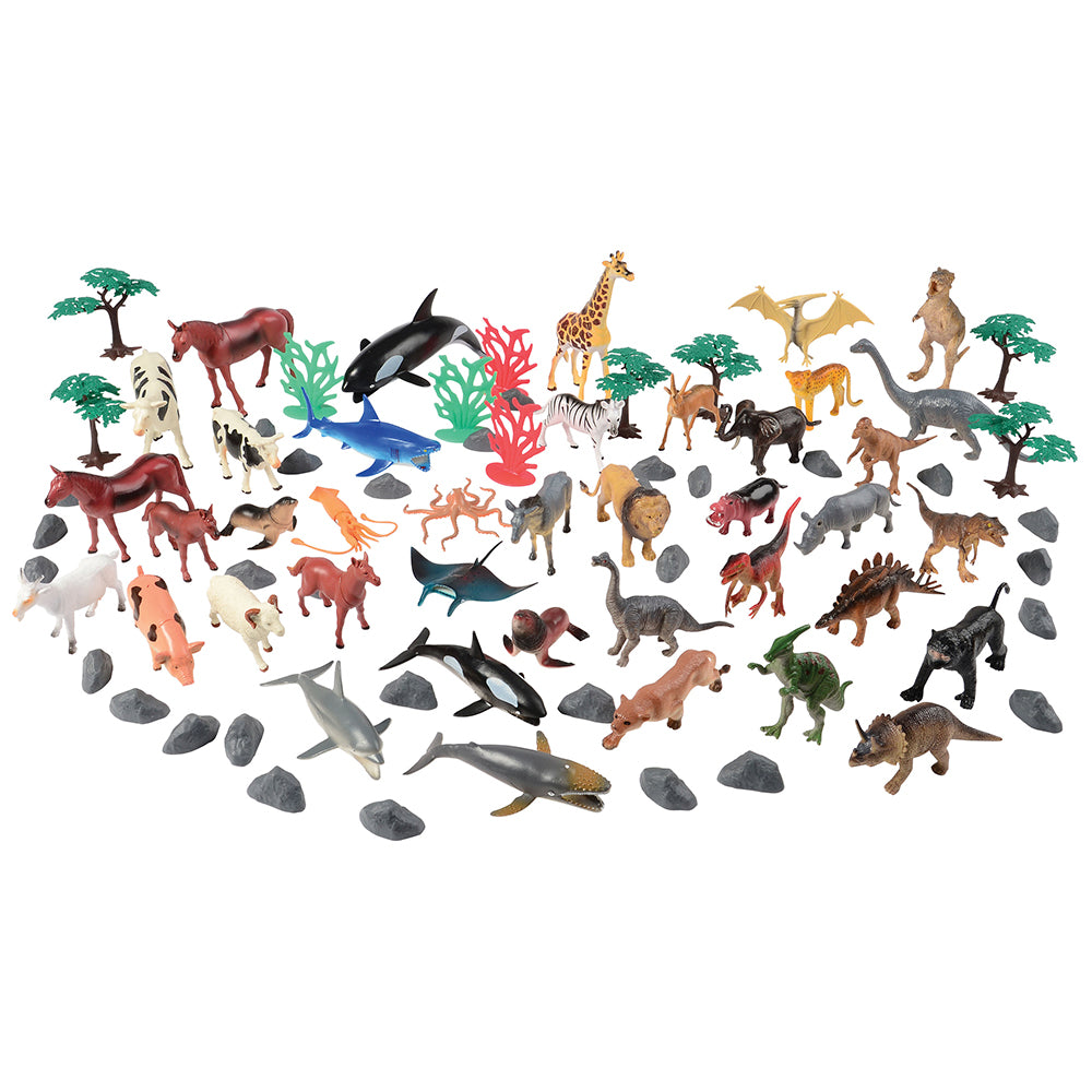 National Geographic 80 Piece Animal Playset | Explore the World of Wildlife