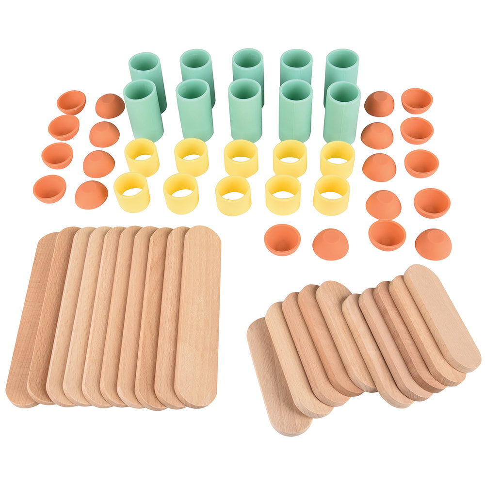 Sustainable Learning Fun: Oppi® Stix with Eco-friendly Wood & Silicone