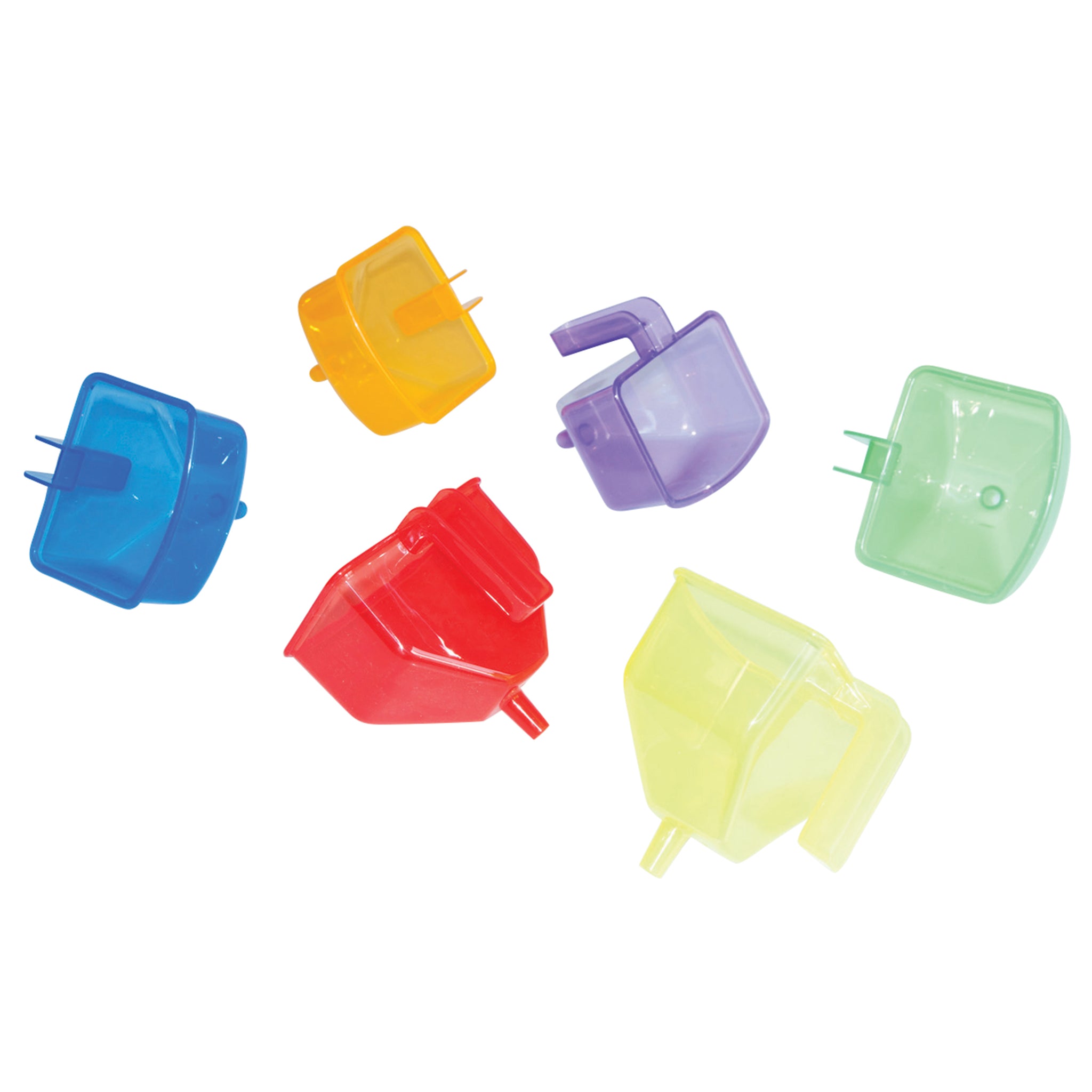 Translucent Funnels with Handles | 6-Piece Sensory & Water Play Set for ...