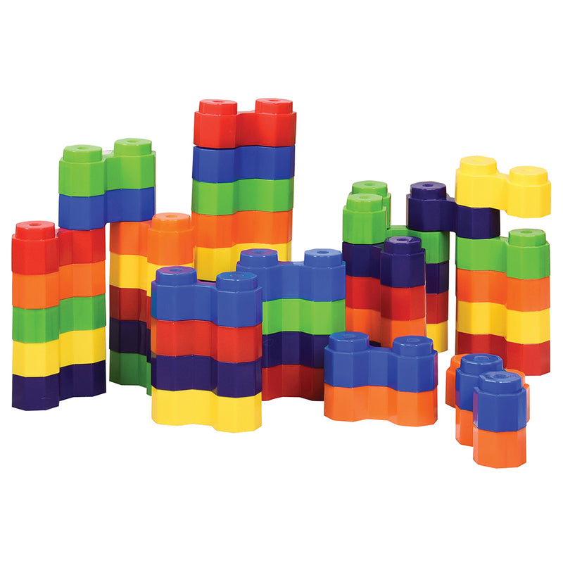 Double Octogon Builders set for kids - 48 piece
