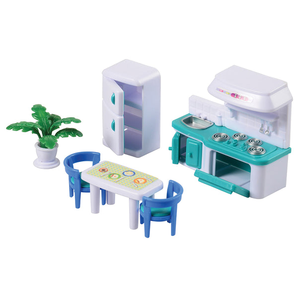 Happy Home Take-Along Doll House | 33-Piece Set with Articulated ...