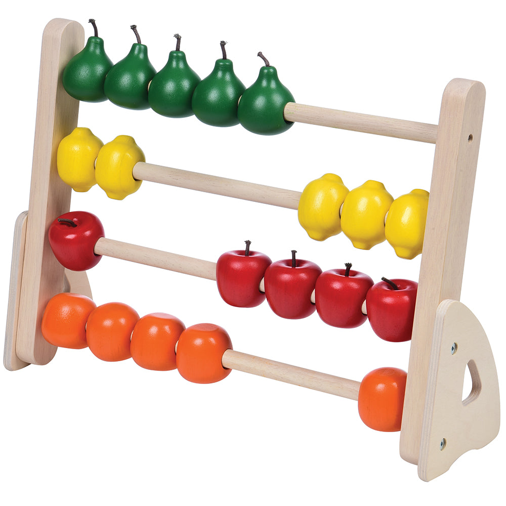 Hardwood Fruit Abacus for Early Learners