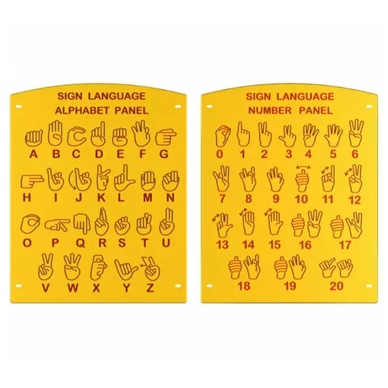 Sign Language Panel: Inclusive Communication for Playground Fun