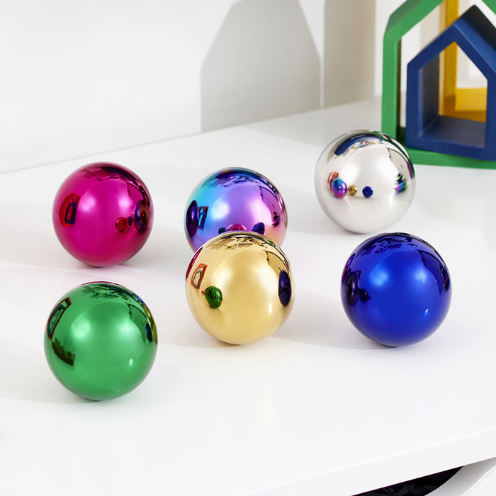 Mirrored Mystery Balls for Auditory & Visual Sensory Play