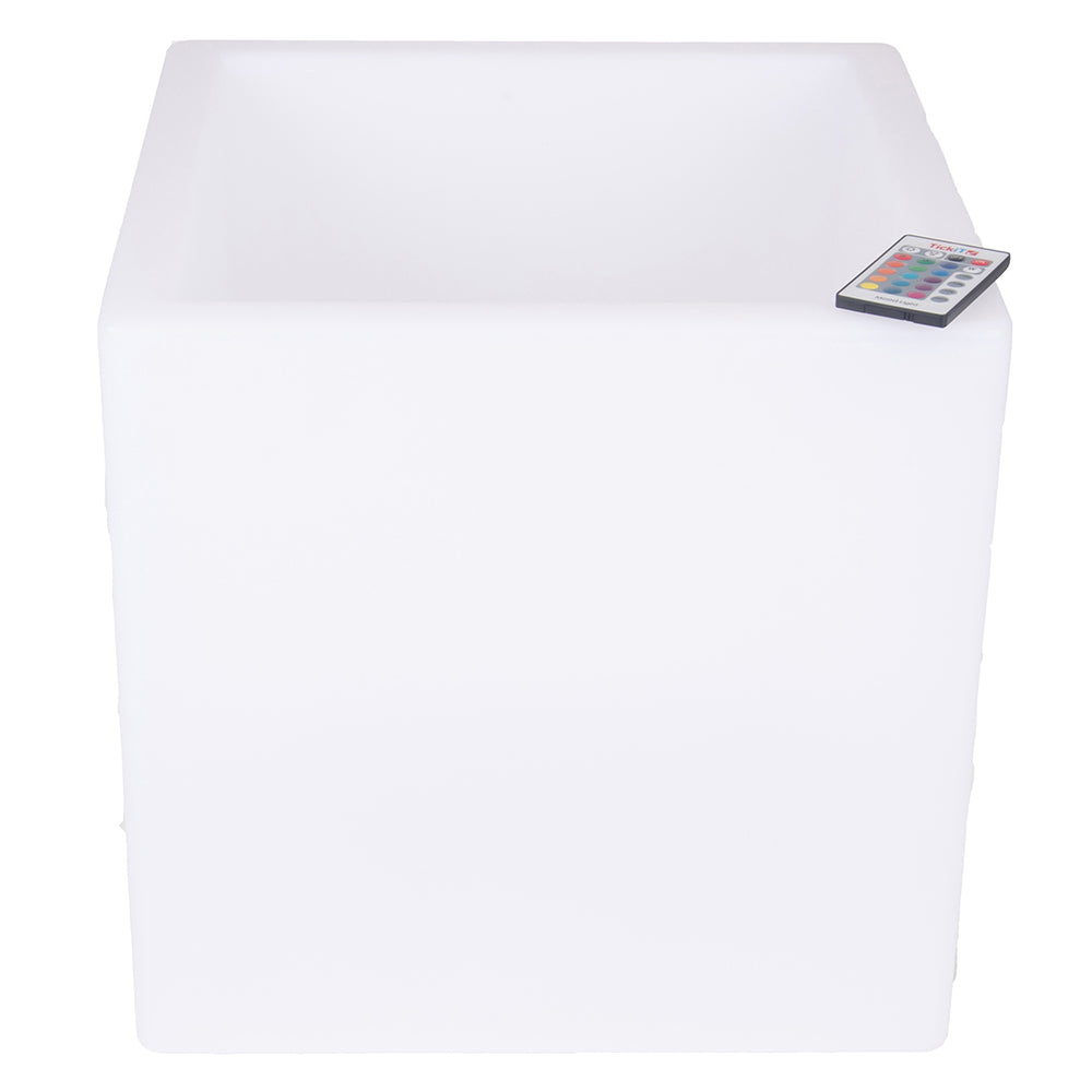 Interactive Sensory Cube with Color-Changing Lights