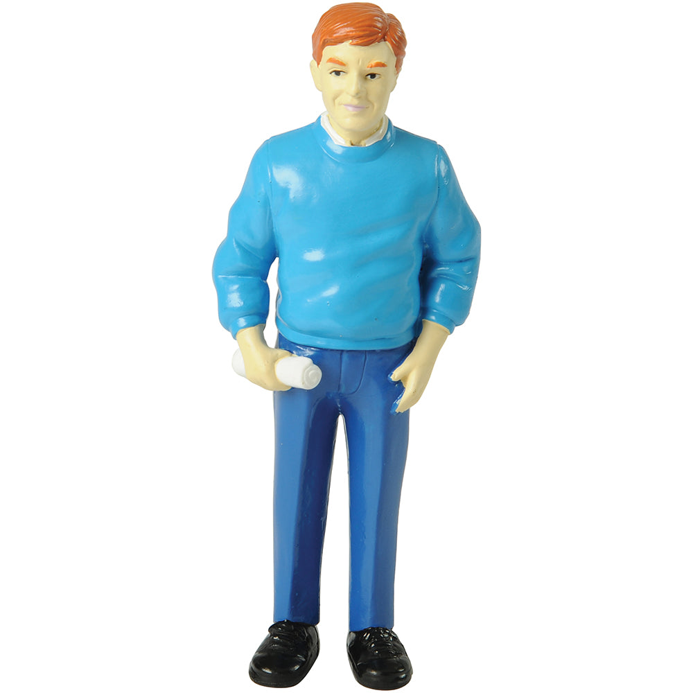 Caucasian Dad Figure for Pretend Play | Individual Toy
