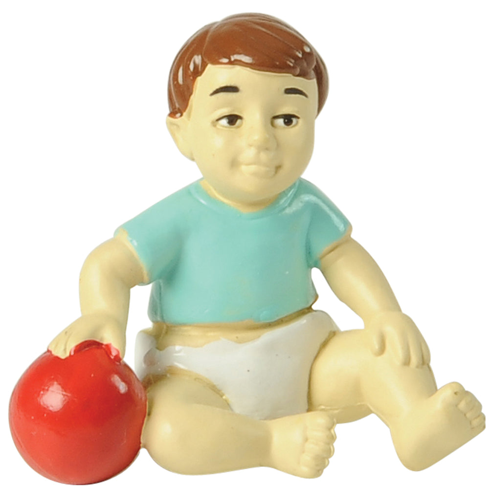 Caucasian Baby Figure for Pretend Play | Individual Toy