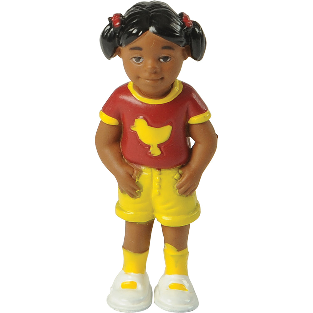 African American Toddler Figure for Pretend Play | Individual Toy