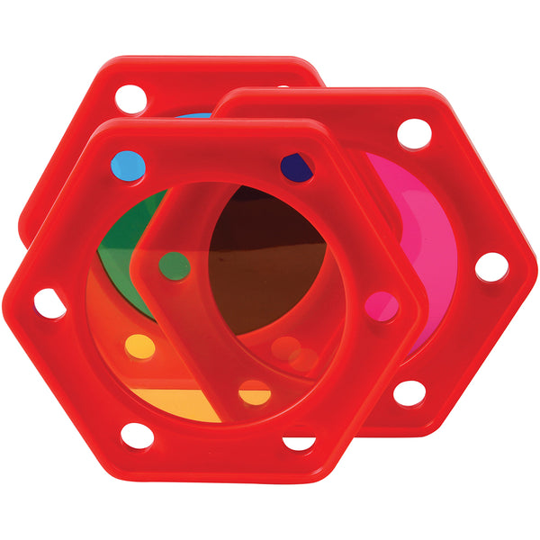 Visual Explorers Sensory Toy Set | 5 Colorful Frames with Mirrors ...