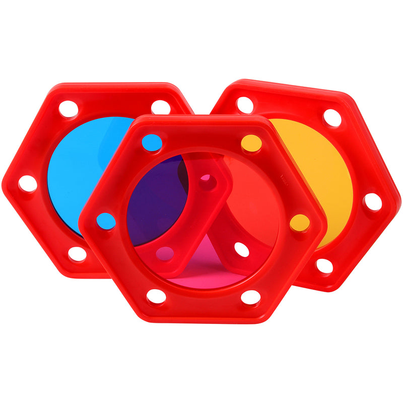 Visual Explorers Sensory Toy Set | 5 Colorful Frames with Mirrors ...