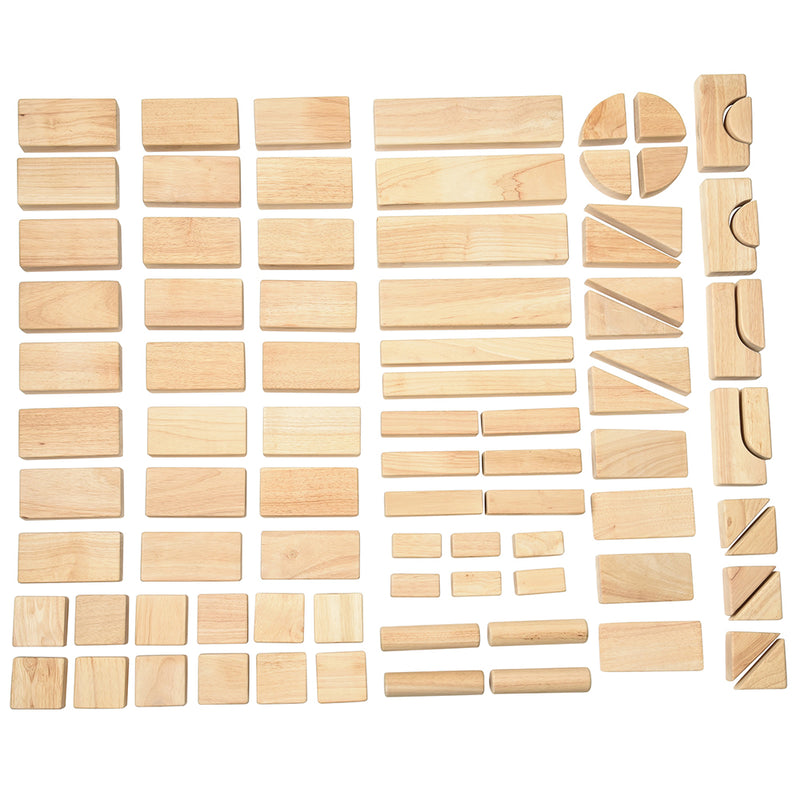 Durable Hardwood Unit Blocks for Classrooms | Wooden Building Sets for ...