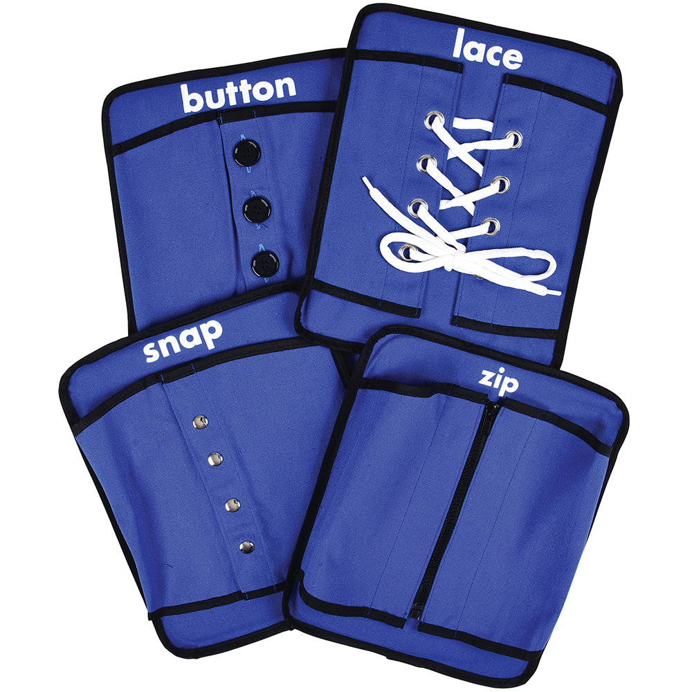 Interactive Learn-to-Dress Frames Set for Early Skills Development