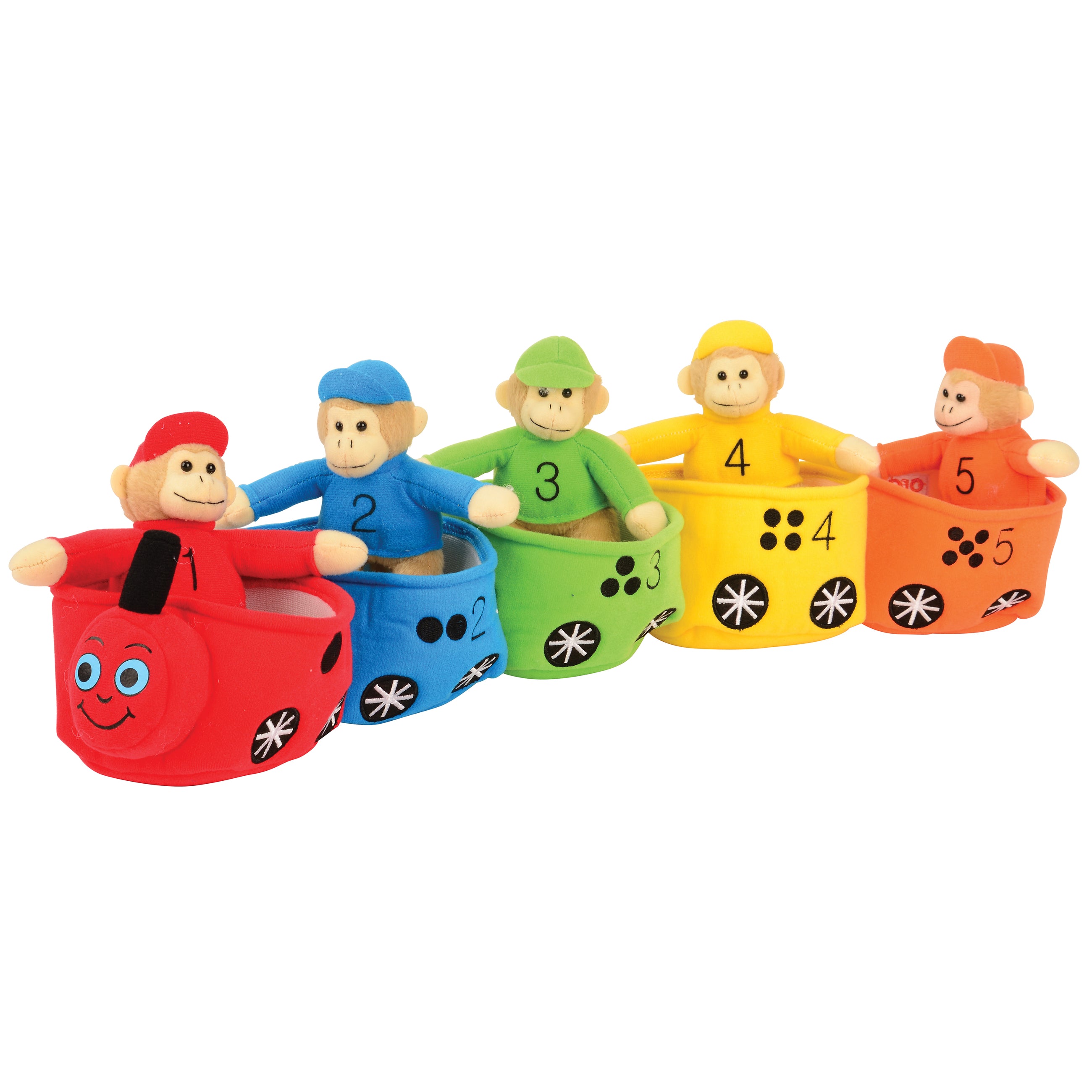 Play and Learn Monkey Train | Color & Number Learning Toy for Kids