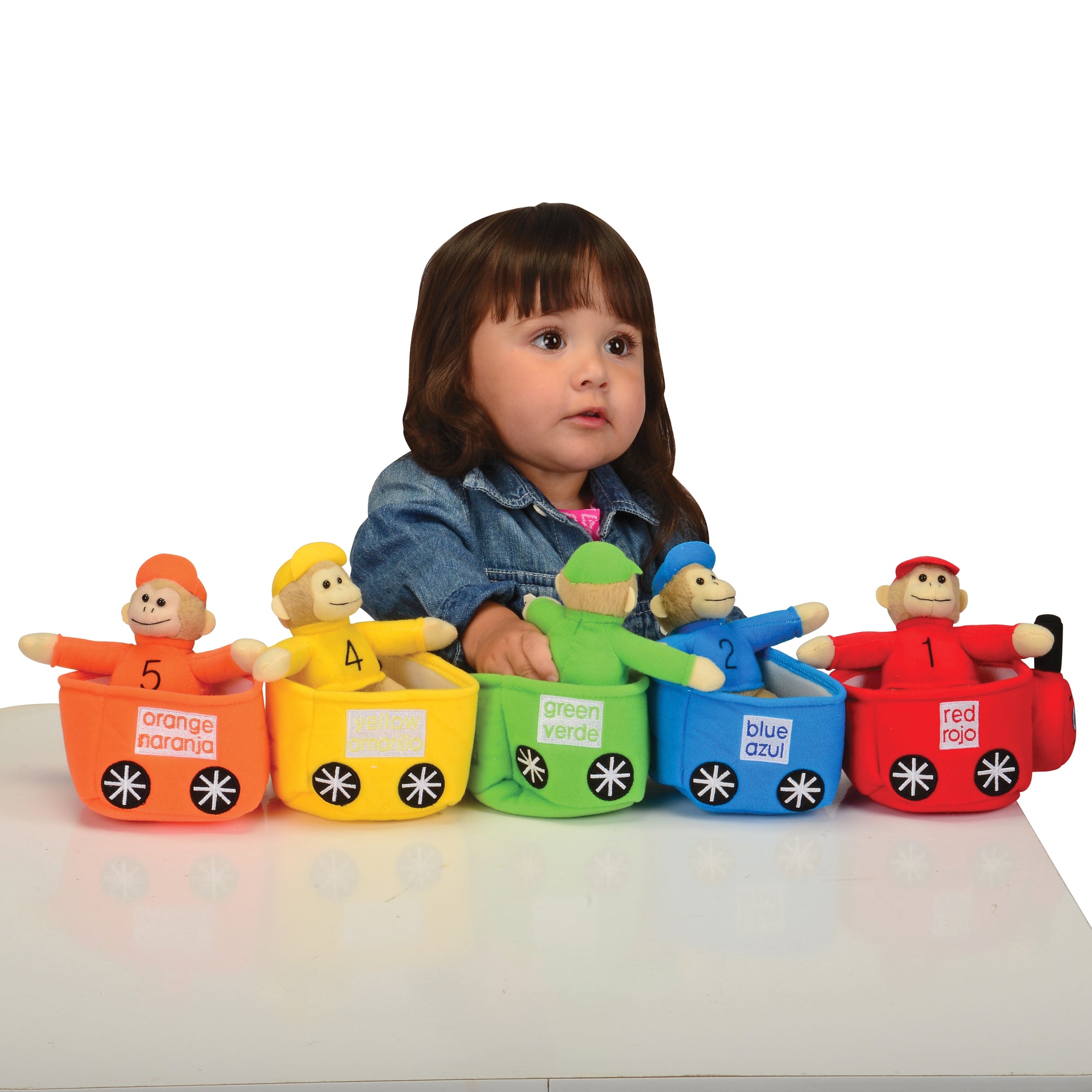 Play and Learn Monkey Train | Color & Number Learning Toy for Kids