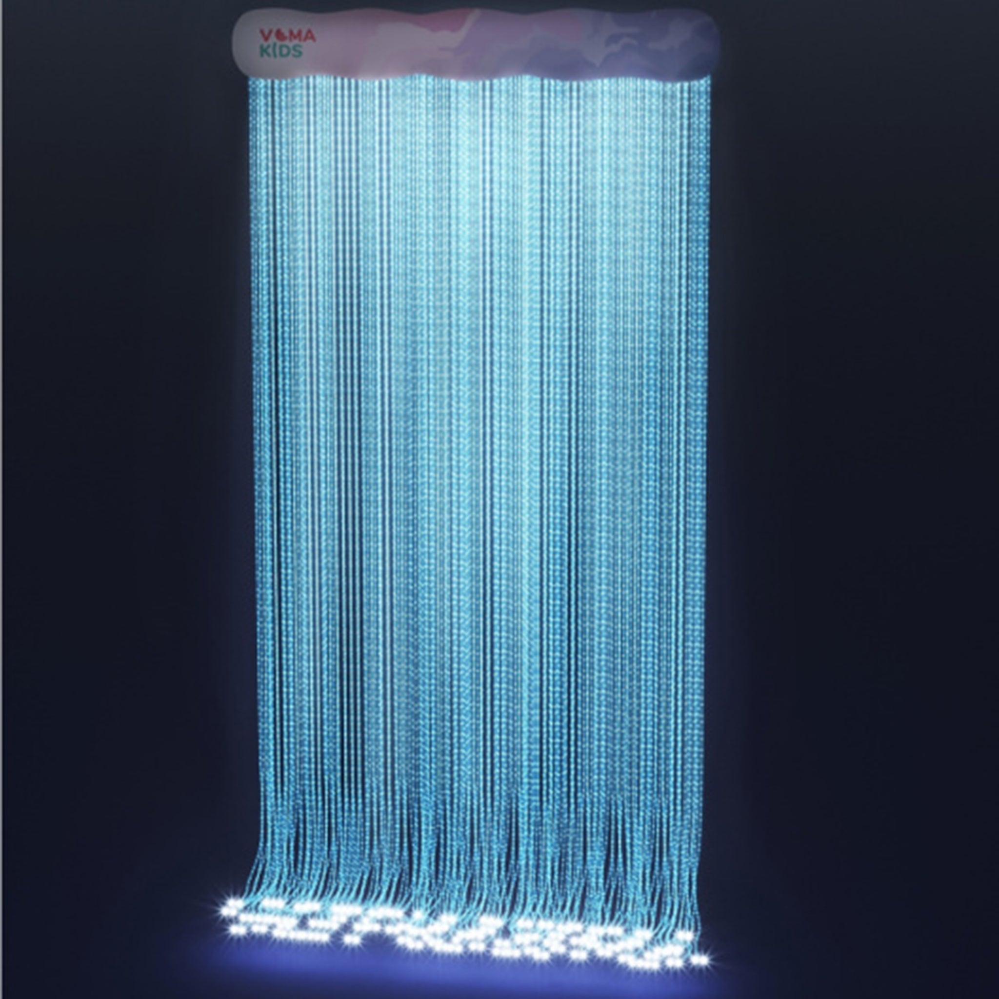 Fiber Optic Light Curtain | 50-Strand Sensory Lighting for Calming ...