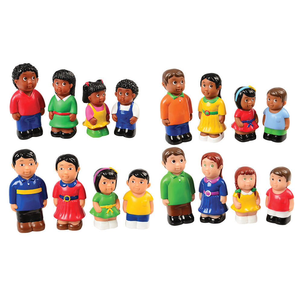 Easy Grip Family Figures | 16 Piece Culturally Diverse Classroom Set ...