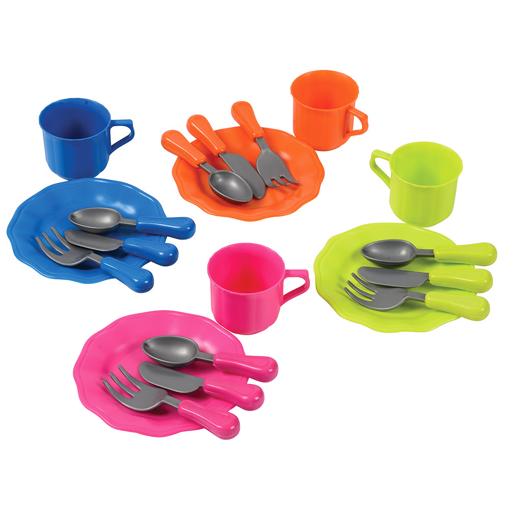 Color-Fun Cookware Set for Imaginative Play | 39-Piece Cooking and ...