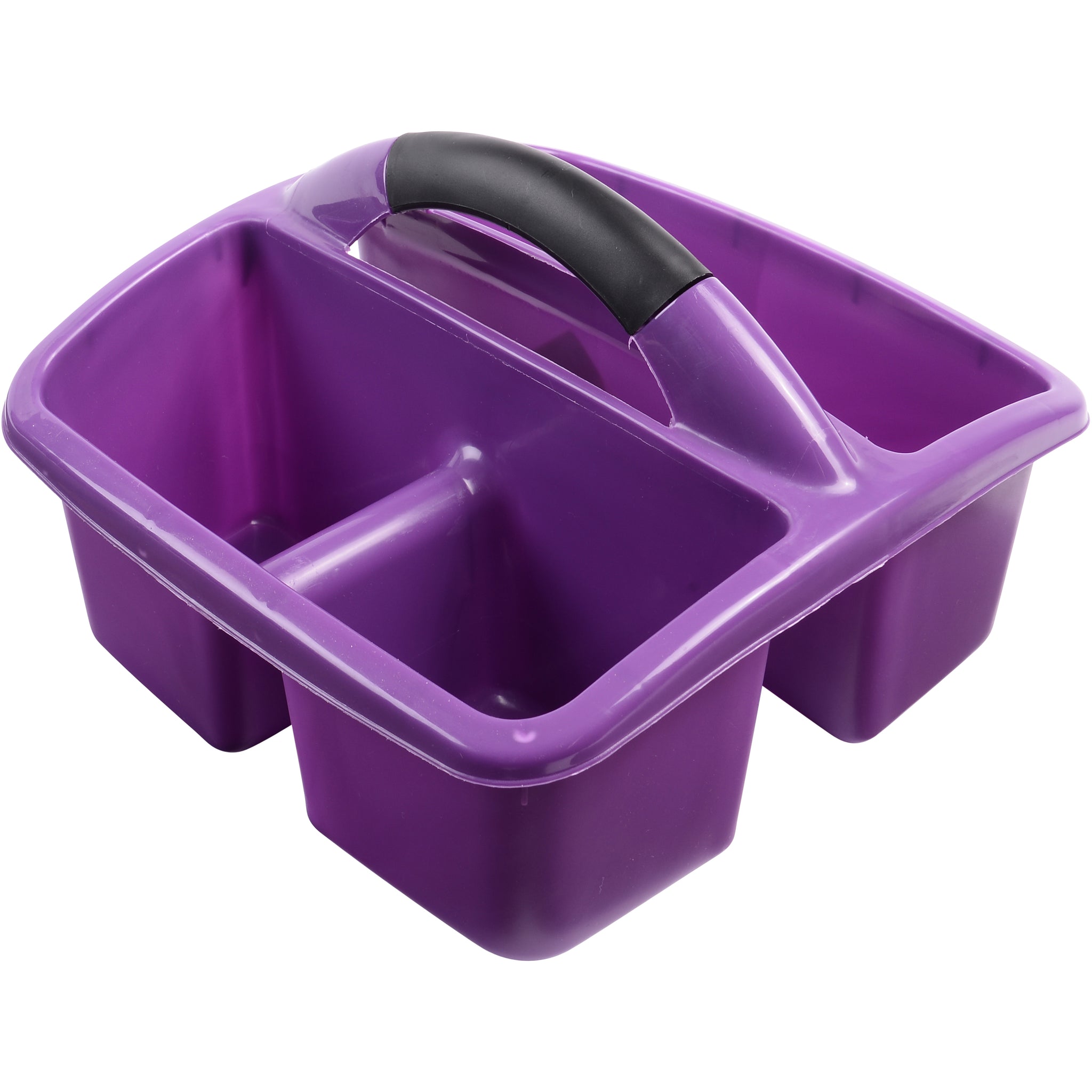 Colorful Purple Small Deluxe Utility Caddy for Classroom Organization