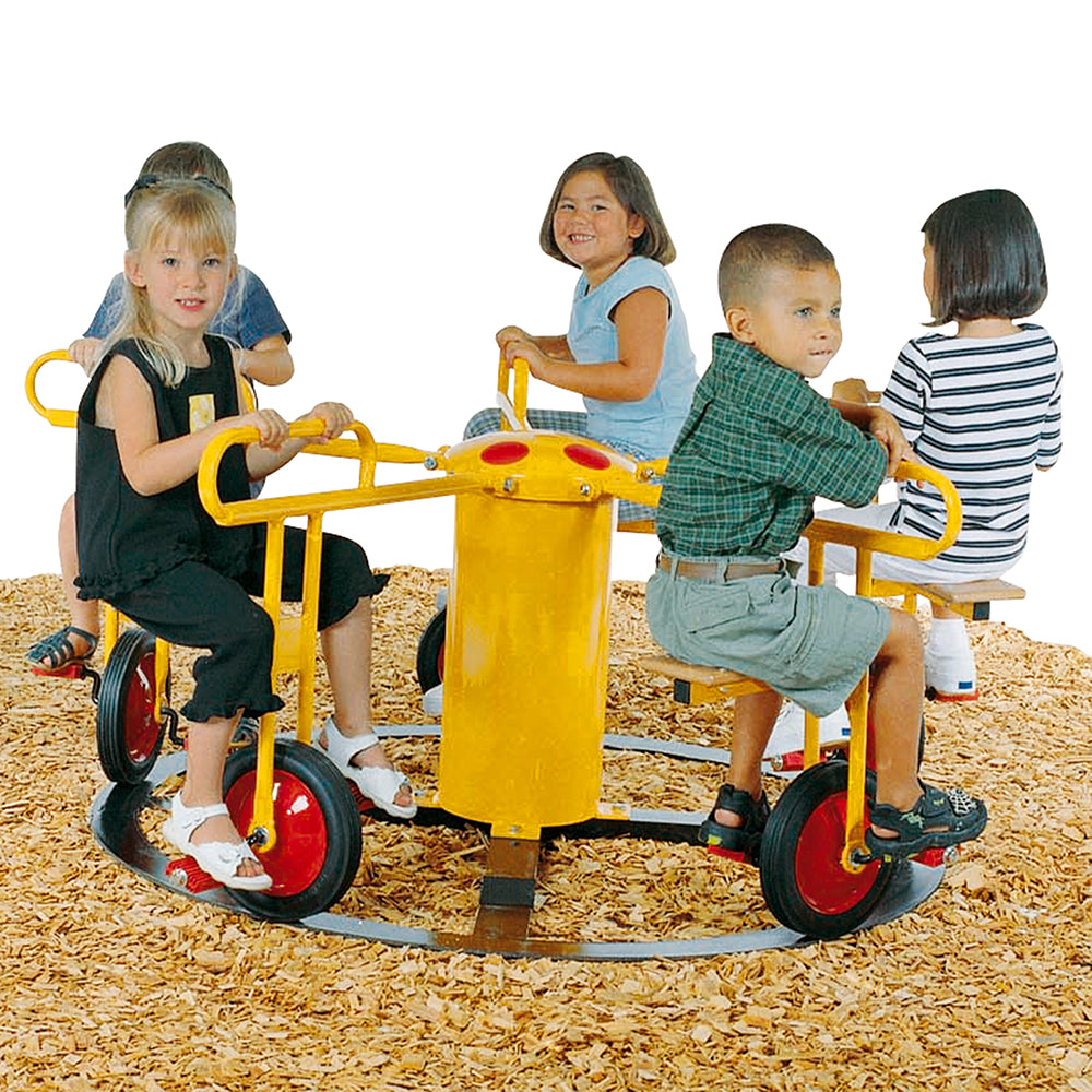 Five-Seat Circle Cycle Playground Ride-On | Indoor & Outdoor Merry-Go ...