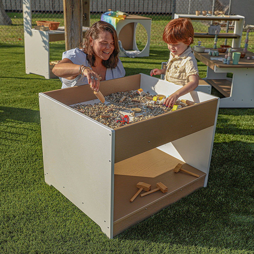 outdoorED™ Big And Wide Table | Weather-Resistant Outdoor Sensory Play ...
