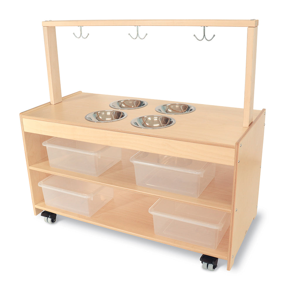 Mobile Sensory Play Kitchen: Interactive Learning on the Move