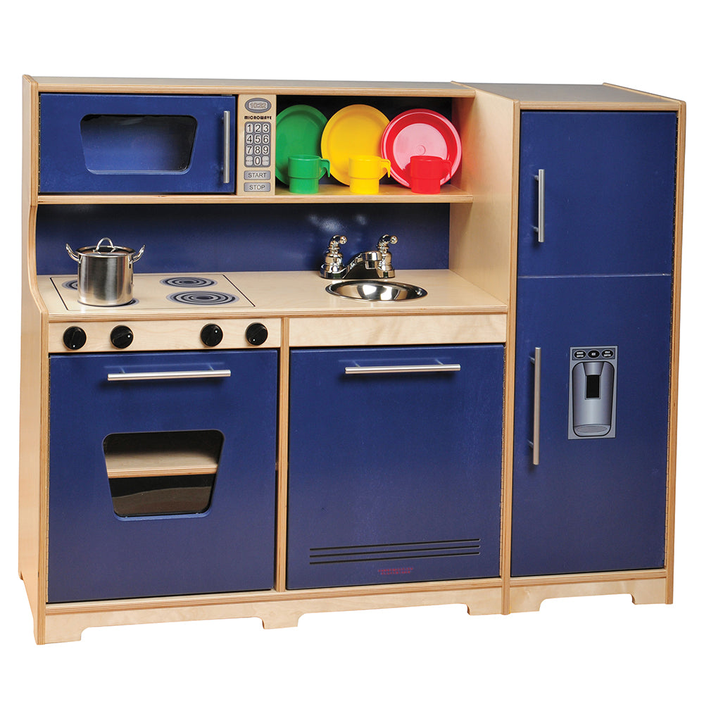 Contemporary Designed Monaco Combo Toy Kitchen Playset