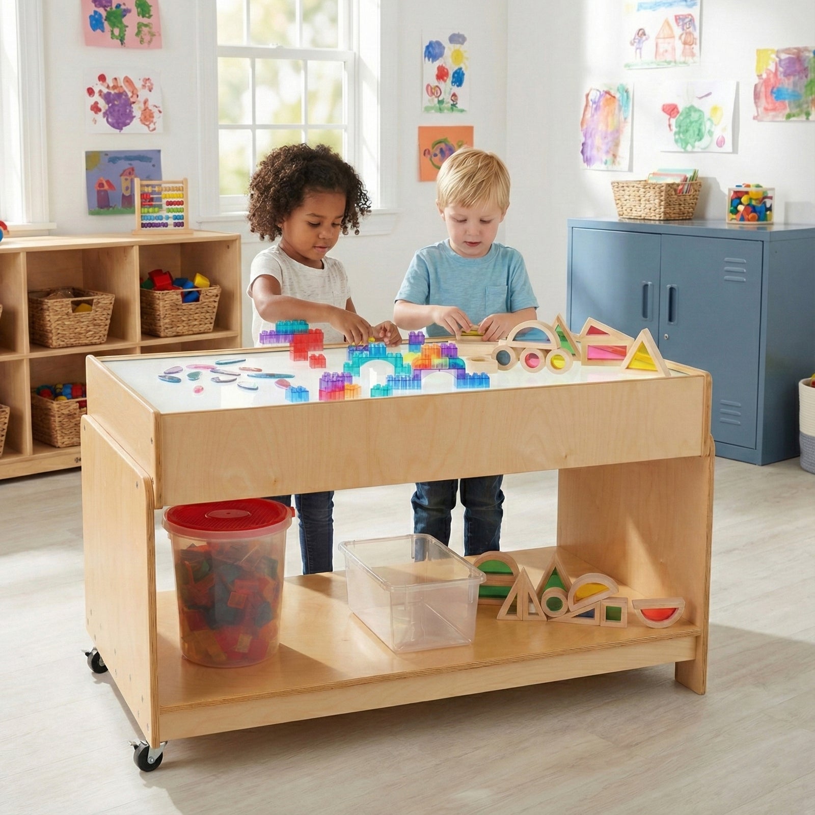 LED Light Tables and Panels for Creative Learning and Sensory Play