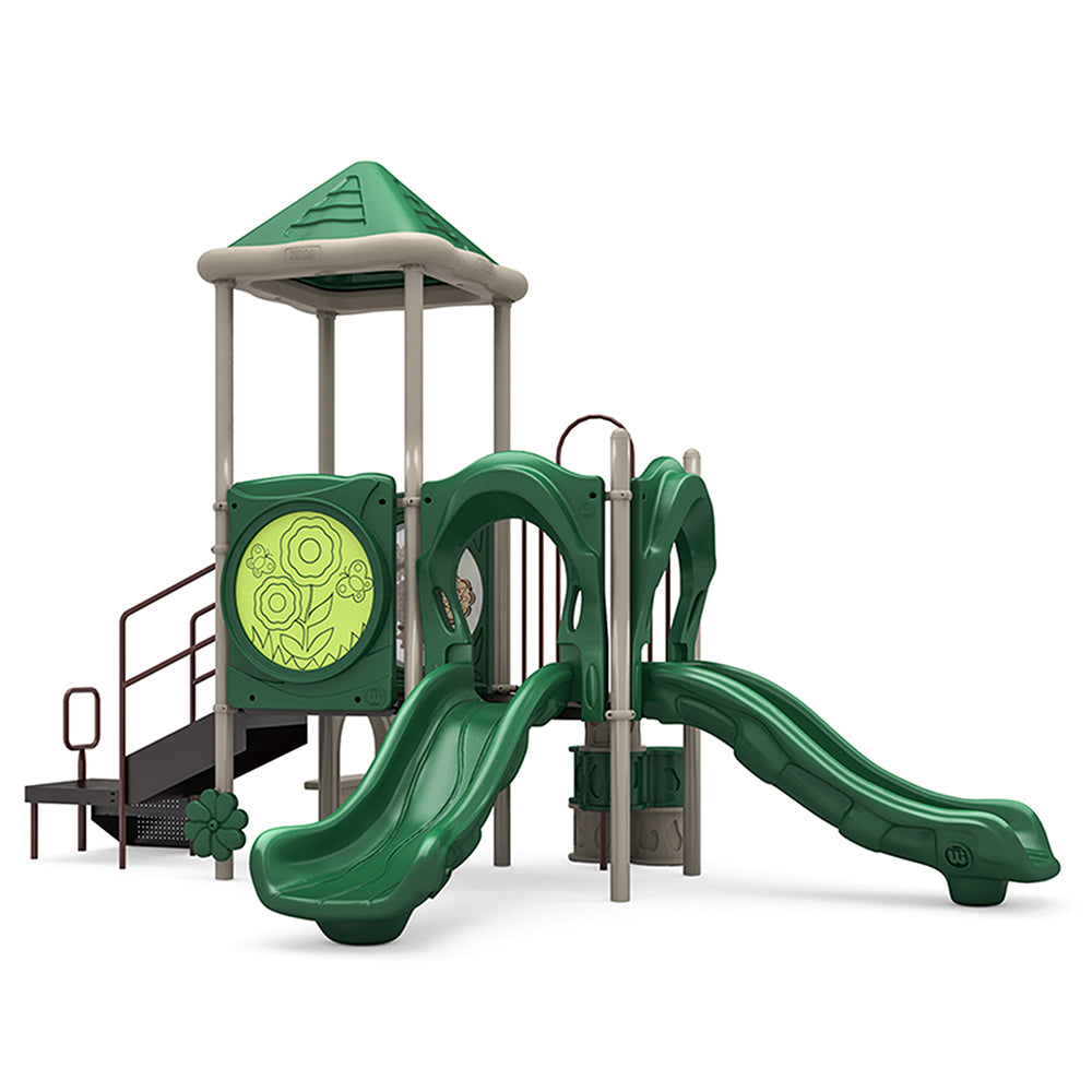Sunny Days Playground: Roofed Fun for Ages 2-5 Years