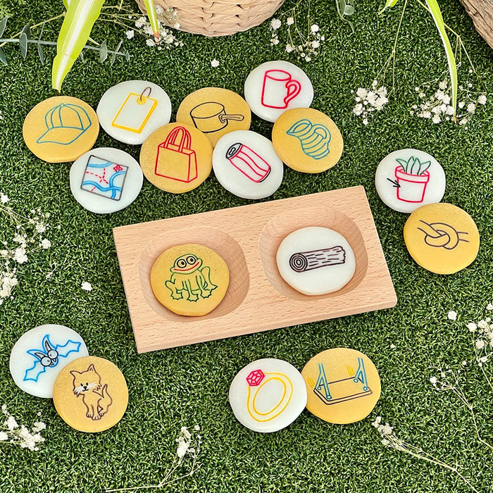 Yellow Door® Rhyming Pebbles: Build Early Literacy & Phonic Skills