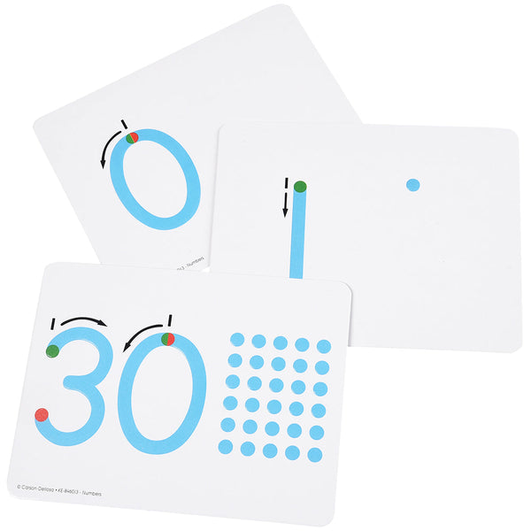 Touch & Trace Numbers Cards